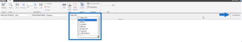 Use Cascading Parameters To Filter Data In Power BI Report Builder