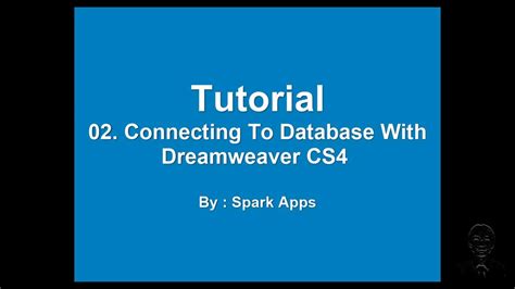 02 Connecting To Database On Dreamweaver Cs4 Youtube
