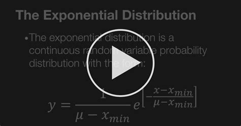 The Exponential Distribution Probability And Probability