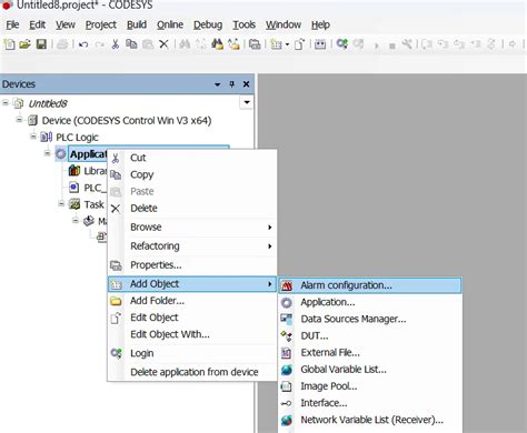 Imgcodesys Alarmalarm Configuration In Codesyswebp