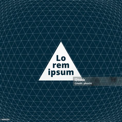 추상적인 개요 기하학적 인 삼각형 패턴 원활한 볼록 벡터 일러스트 레이 션 배경입니다 인쇄 잡지 브로셔 전단지 광고에 대 한