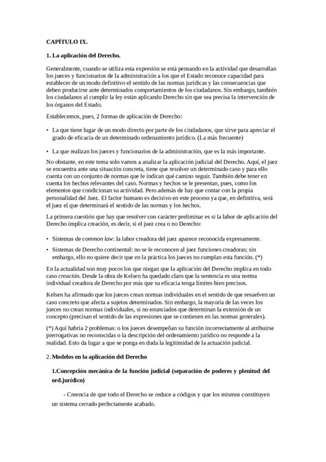 Apuntes Teoria Del Derecho Docsity