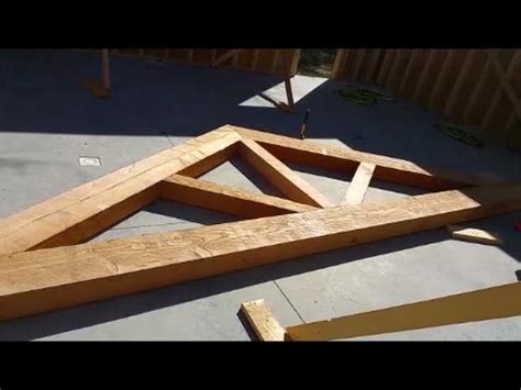How To Make Timber Frame Trusses Webframes Org