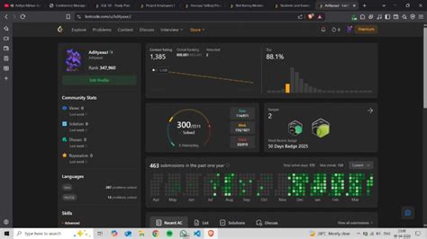 leetcode codingjourney dsa java mysql problemsolving