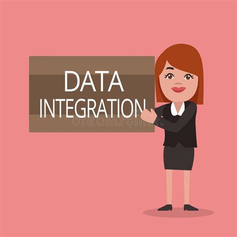 conceptual hand writing showing data integration business photo text