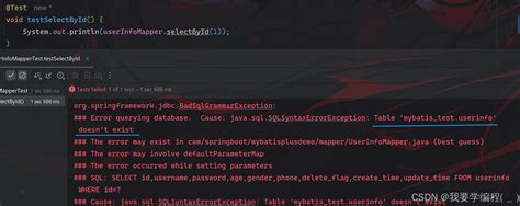 初始javaee篇 —— Mybatis Plus 操作数据库mybatis Plus 日志 Csdn博客