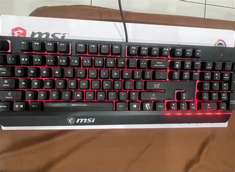 MSI Keyboard GK30, Computers & Tech, Parts & Accessories, Computer ...