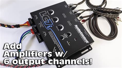 AudioControl LC I Channel Line Output Converter With Accubass ACR Dash Remote Car
