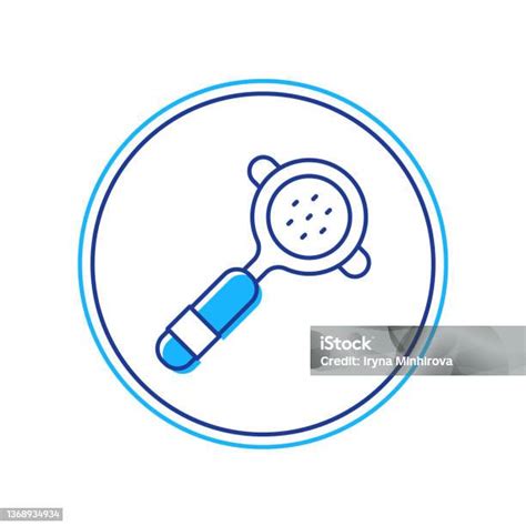 흰색 배경에 격리된 윤곽선 커피 필터 홀더 아이콘입니다 벡터 가득 찬에 대한 스톡 벡터 아트 및 기타 이미지 가득 찬 고풍