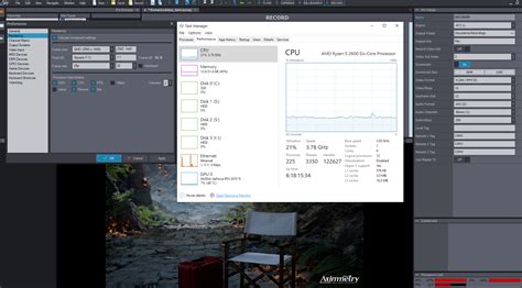 CPU GPU Maxing Out With Bad Forum Aximmetry