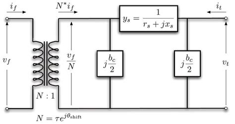 23 Branch Model In Matpower Software For Power Flow Analysis