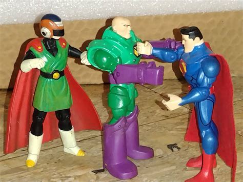 Great Saiyaman And Superman Vs Lex Luthor By Infinitydragon900 On
