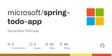 Github Microsoftspring Todo App Spring Boot Todo App