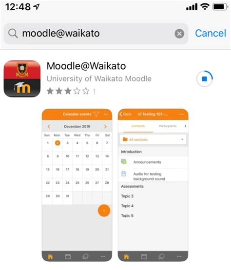 Download And Install Moodle Waikato App University Of Waikato