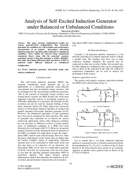 Pdf Analysis Of Self Excited Induction Generator Using Matlab Gui Methodology