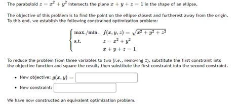 Solved The Paraboloid Zx2y2 Intersects The Plane Xyz1
