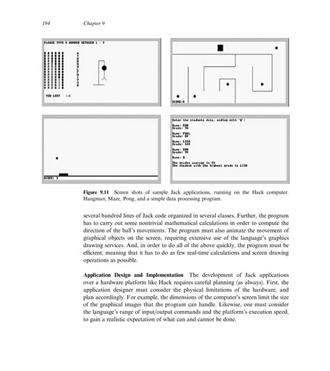The Elements Of Computing Systems Building A Modern Computer From First Principles