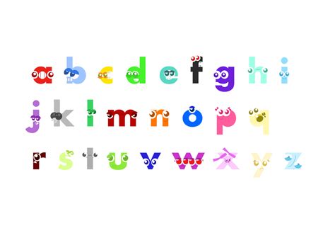 Alphabet Lore In My Style Lowercase By Aidasanchez0212 On Deviantart