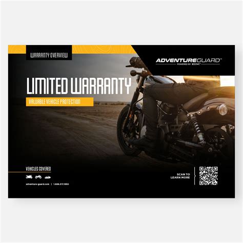 AdventureGuard Limited Warranty Product Card Quantity 25 DOWC