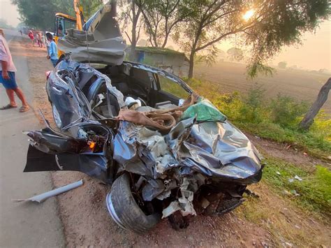 One Died In A Road Accident In Kanpur Dehat कानपुर देहात में सड़क