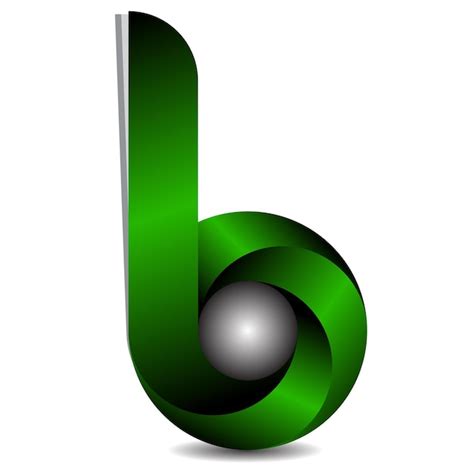 Design Do Logotipo Da Letra B Vetor Premium