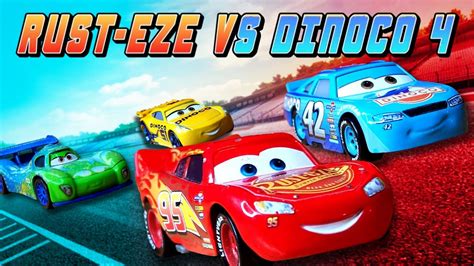 Rust Eze Vs Dinoco 4 Youtube