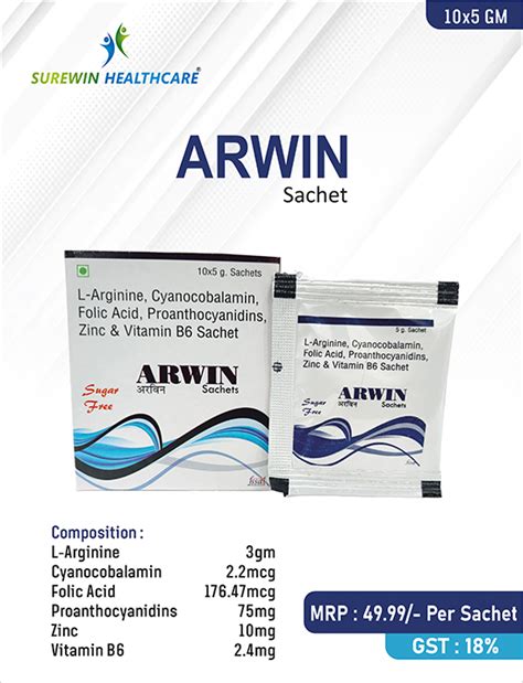 Arwin Sachets Manufacturer Supplier Pcd Franchise