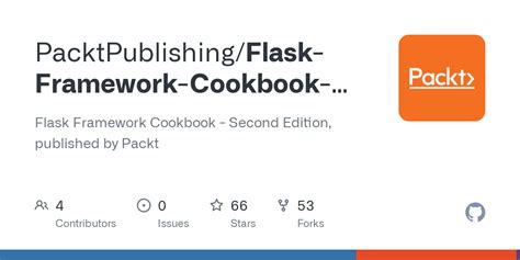Github Packtpublishingflask Framework Cookbook Second Edition Flask