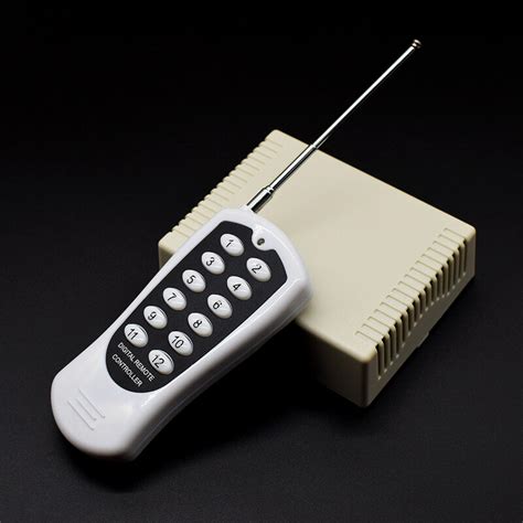 433 Mhz 범용 무선 원격 제어 스위치 Dc 12v 12ch 릴레이 수신기 모듈 및 Rf 433 Mhz Led 조명 스위치 송신기 출입 통제
