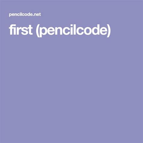 First Pencilcode One Teaching Resources Digital Technology First Pencilcode One Teaching Resources Digital Technology