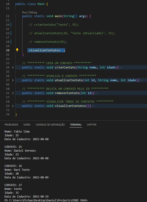 Github Danveronezcrud Java Crud Em Java Com Conexão Com Mysql Jdbc