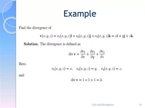Divergence And Curl PPTX