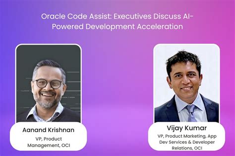 Oracle Code Assist To Enhance Developer Productivity And Code Quality