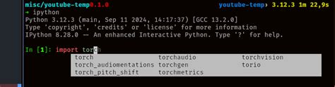 Ipython Automplete Options Font And Background Colors With Not Enough