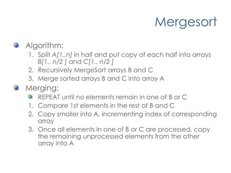 Ppt Theory Of Algorithms Divide And Conquer Powerpoint Presentation Id 1751224