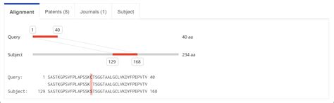 View Sequence Data Blast