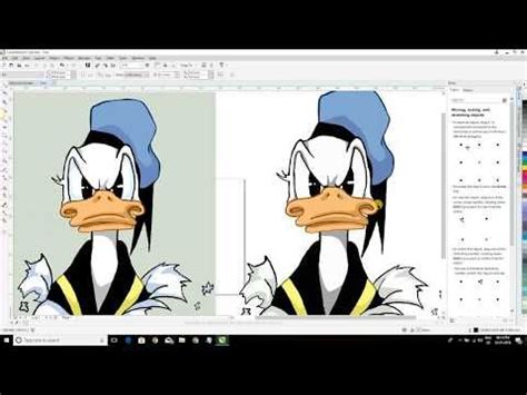 Convert Png Jpeg Image To SVG Vector Using Corel Draw Corel Draw Tutorial Learning Graphic