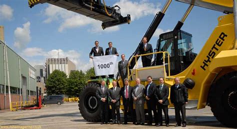 Hyster Forklift Trucks Celebrates 60 Years Of Big Truck Production Materials Handling World News