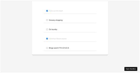 Todo App Codesandbox