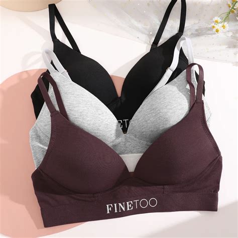 Women Sexy Bras Deep V Neck Solid Color Brassiere Female Breathable