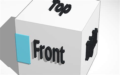 3d design rotation cube tinkercad