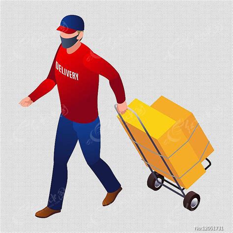 男人小推车货物图片下载 红动中国