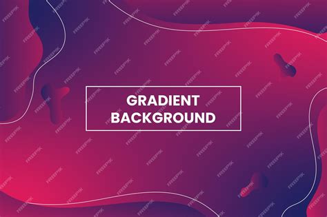Premium Vector Striking Aesthetic Modern Gradient Visuals