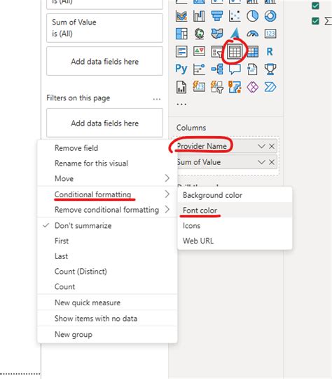 Solved X Axis Text Formatting To Colour Microsoft Fabric Community