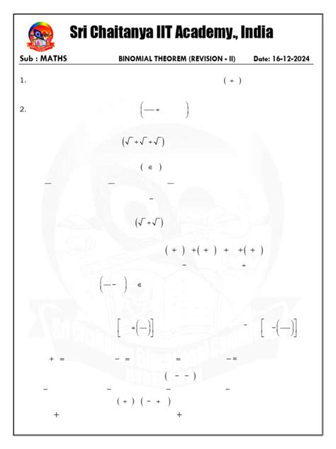 Sr Maths Assignment 16 12 2024 Pdf Mathematical Analysis Elementary Mathematics