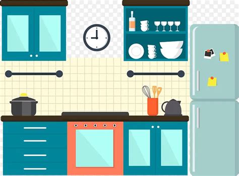矢量厨房插图PNG图片素材下载 图片编号ykpaznrl 免抠素材网