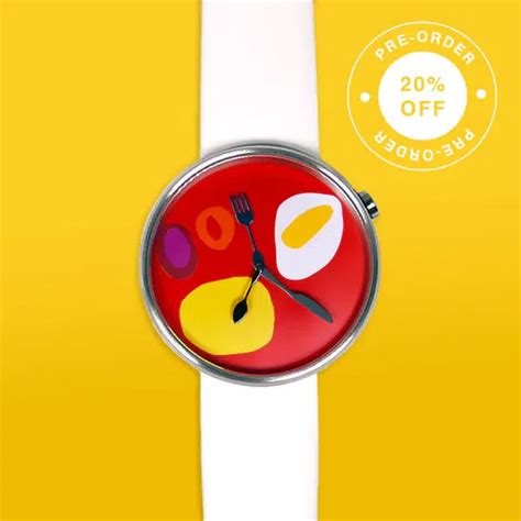 Whimsical Design Breakfast Watch Yoya