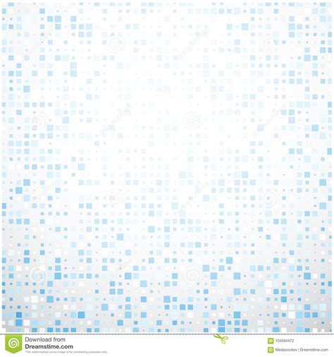 Blue Geometric Mosaic Abstract Background Stock Vector Illustration Of Computer Template