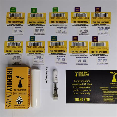 Friendly Farms Carts With Packaging Empty Vape Cartridge Wholesale 0