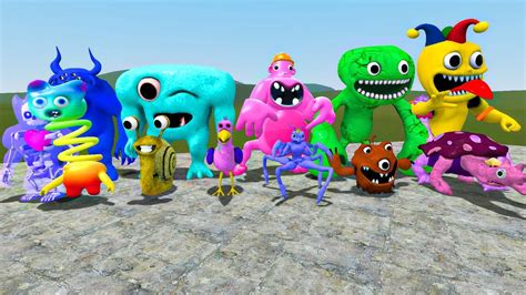 New All Smiling Critters Godzilla Monsters In Garrys Mod Youtube